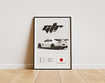 Nissan GTR R35 - Etsy