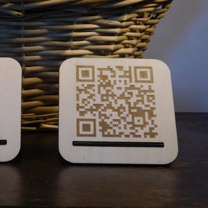 Customizable Collapsible Wooden Price Tag: Engraved Tabletop Sign - Etsy