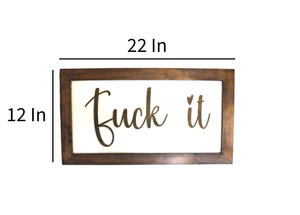 Inspirational Funny Rustic Home Sign Funny Home Decor Funny Wood Sign ...