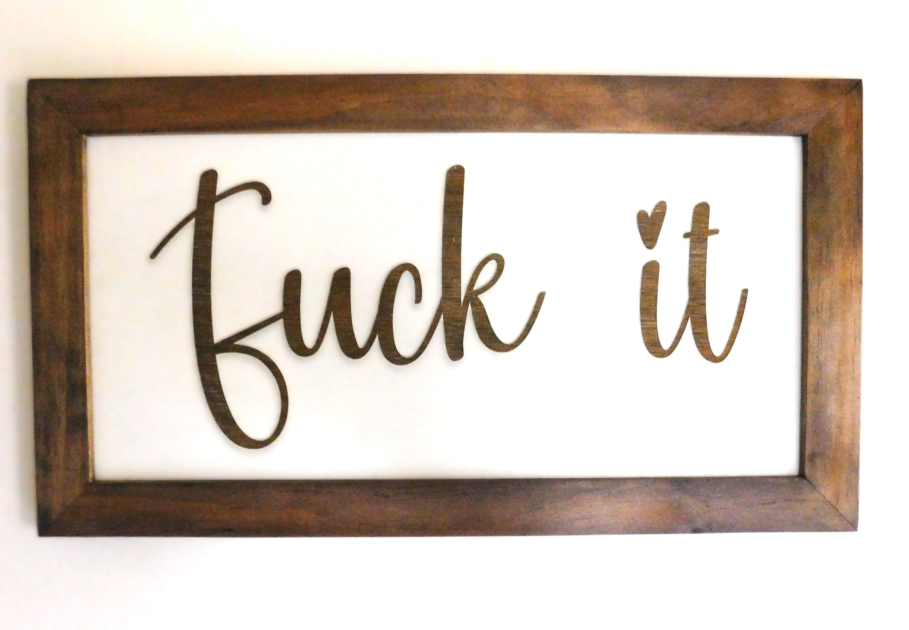 Inspirational Funny Rustic Home Sign Funny Home Decor Funny Wood Sign ...