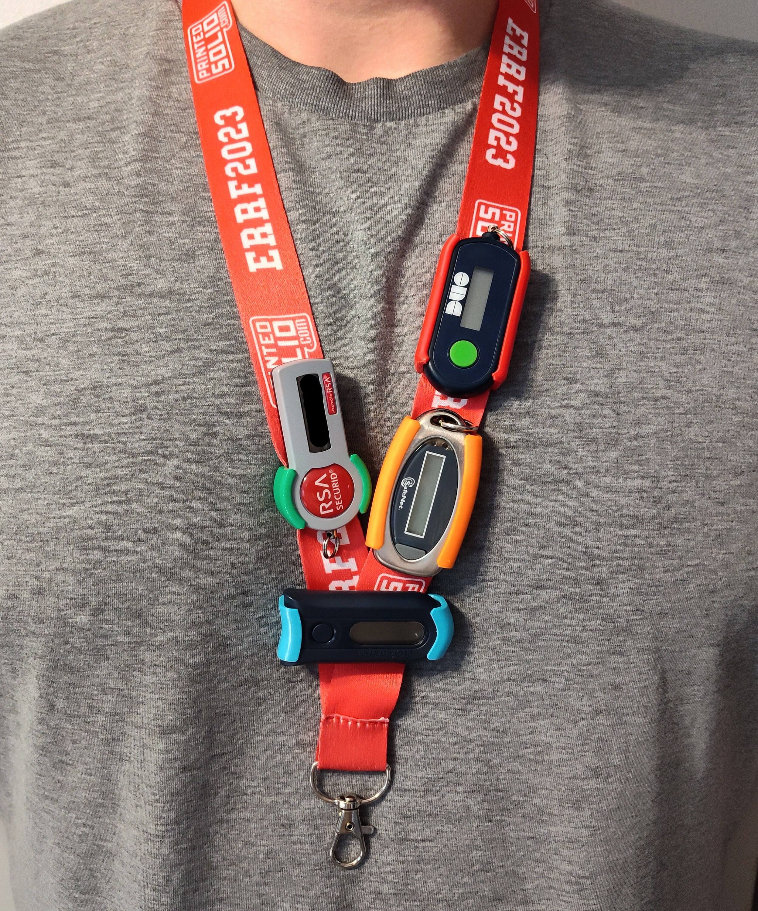 RSA Token Lanyard Clip - Etsy