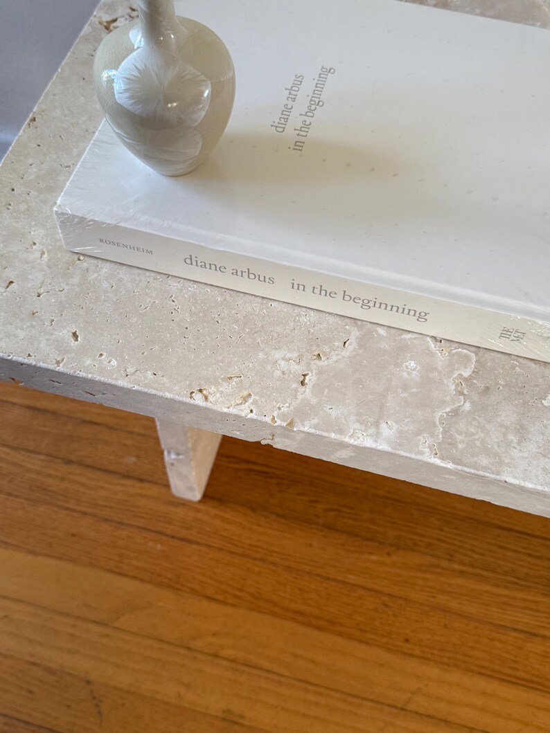 Travertine Table - Etsy