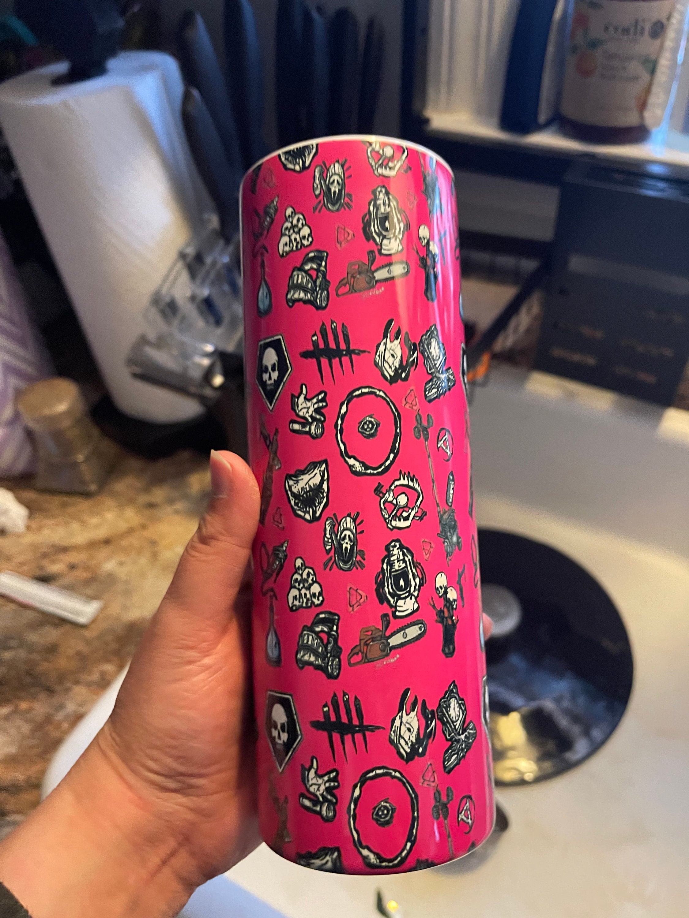 Original Dead by Daylight Fanart Killer 20oz Sublimation Design - Etsy