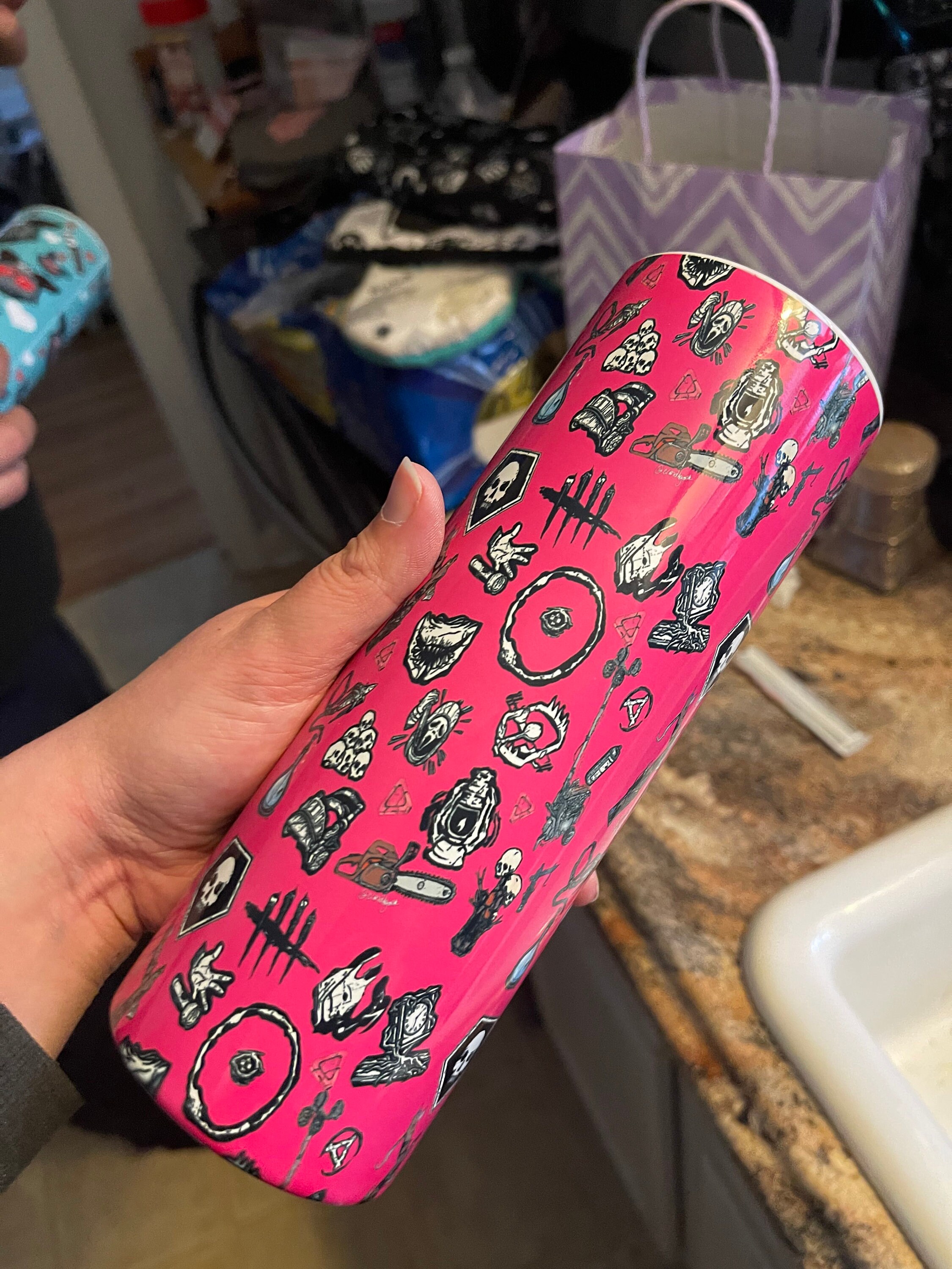 Original Dead by Daylight Fanart Killer 20oz Sublimation Design - Etsy