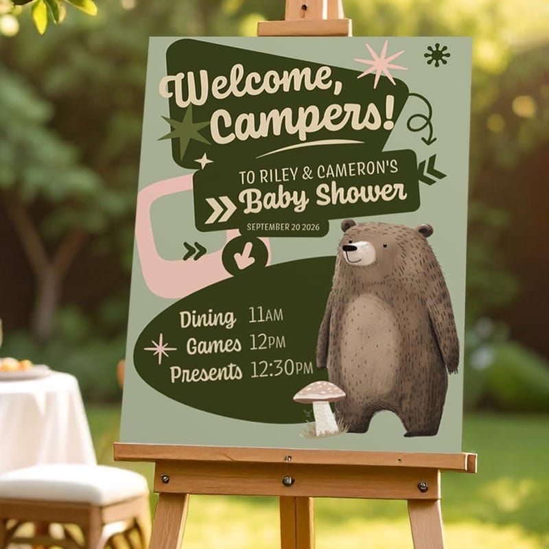 National Park Baby Shower - Etsy