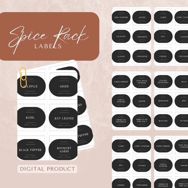 Modern Spice Rack - Etsy