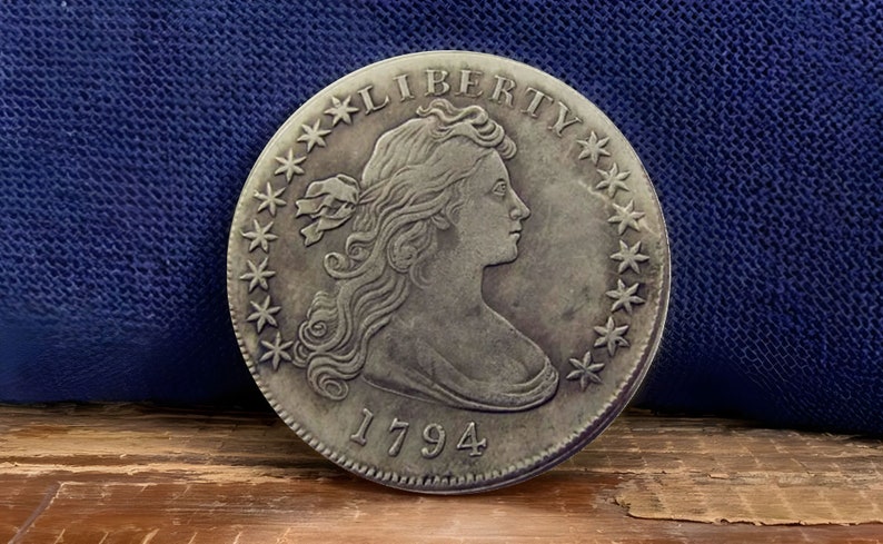 Rare 1794 Draped Bust 5 Pcs Dollar United States Coins - Etsy