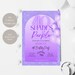 40 Shades of Purple Glitter 40th Birthday Invitation Shades - Etsy