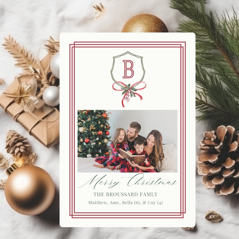 Monogram Crest - Etsy