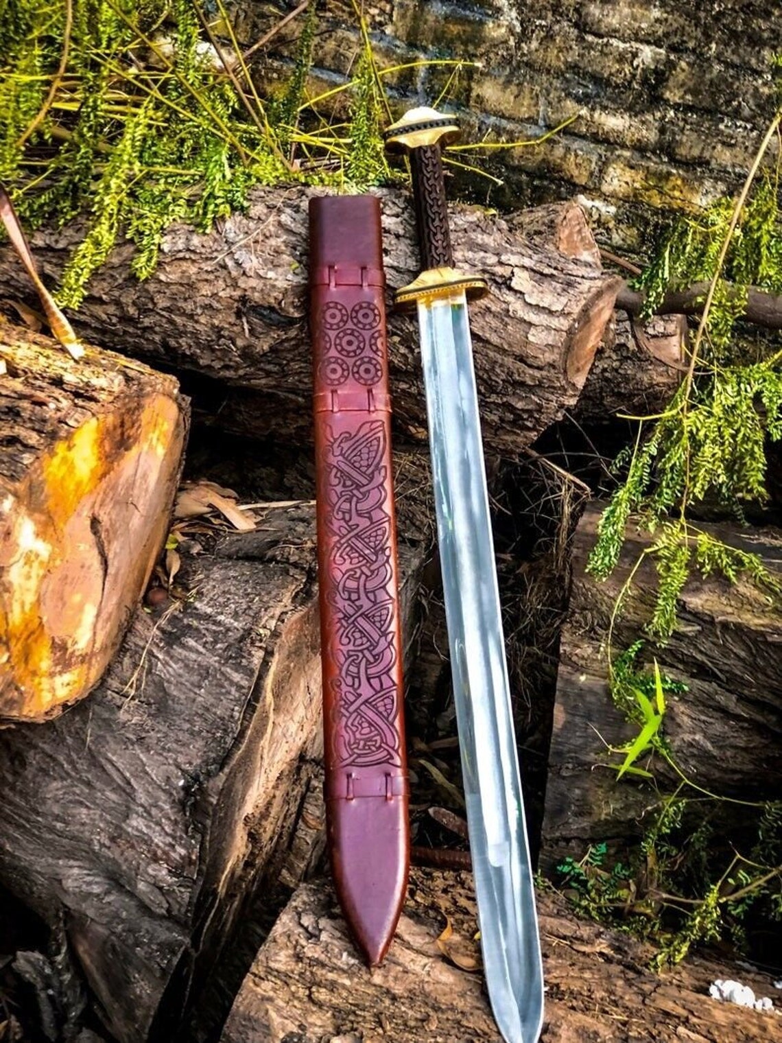 Custom Hand Forged Viking Sword Medieval Viking Sword Battle - Etsy