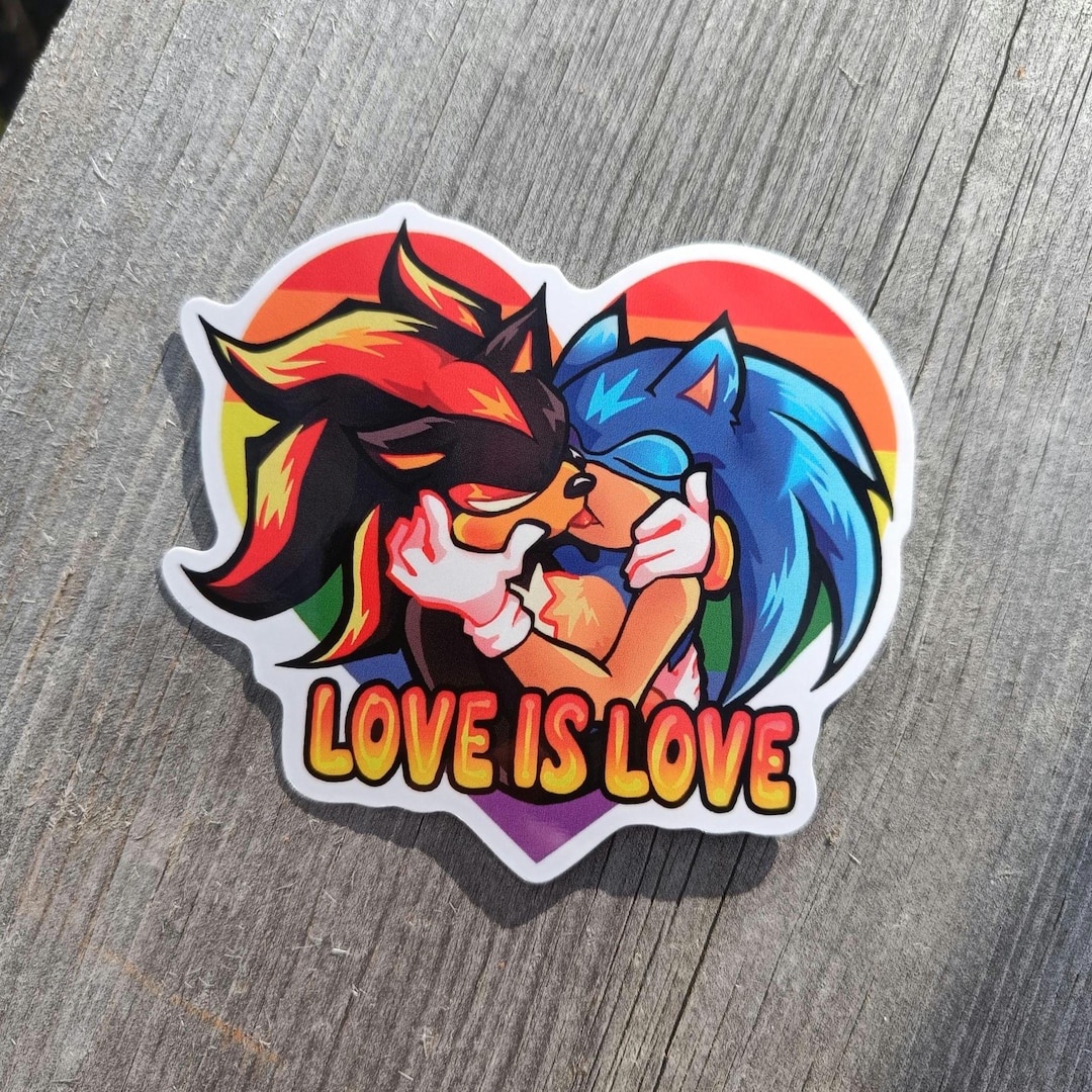 Sonadow "love is Love" Vinyl Pride Sticker - Etsy