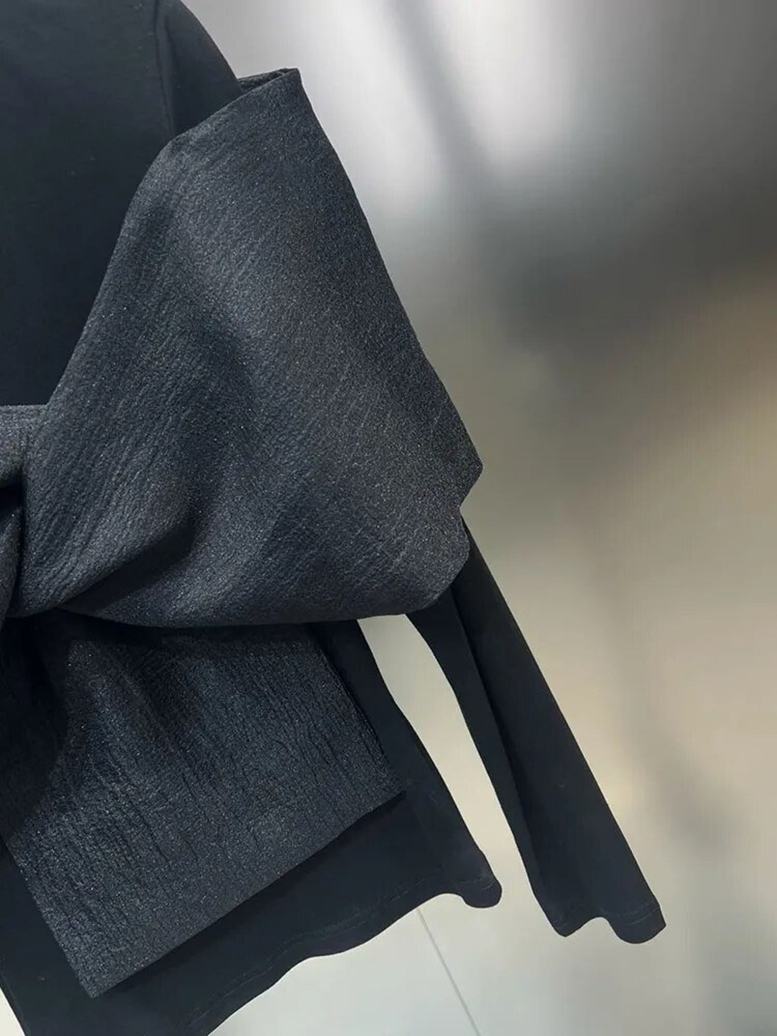 Long Sleeve Shirt, Black Tshirt, Bow Knot Top, Ribbon Knot Shirts ...