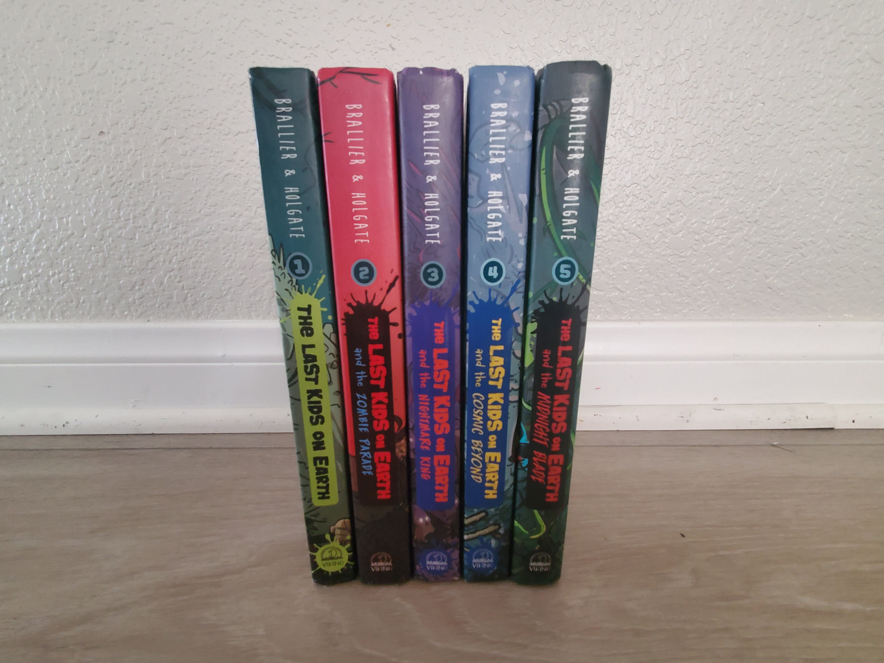 The Last Kids on Earth, Book Set 1-5 Hardcover AUTOGRAPHED by Max ...