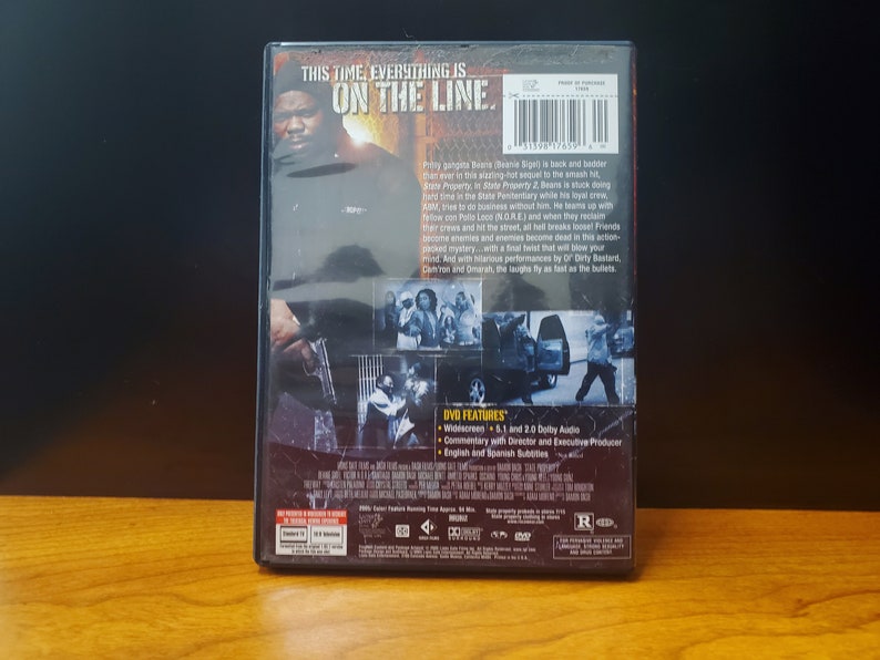 State Property 2: Blood on the Streets DVD Movie Film (beanie Sigel, N ...
