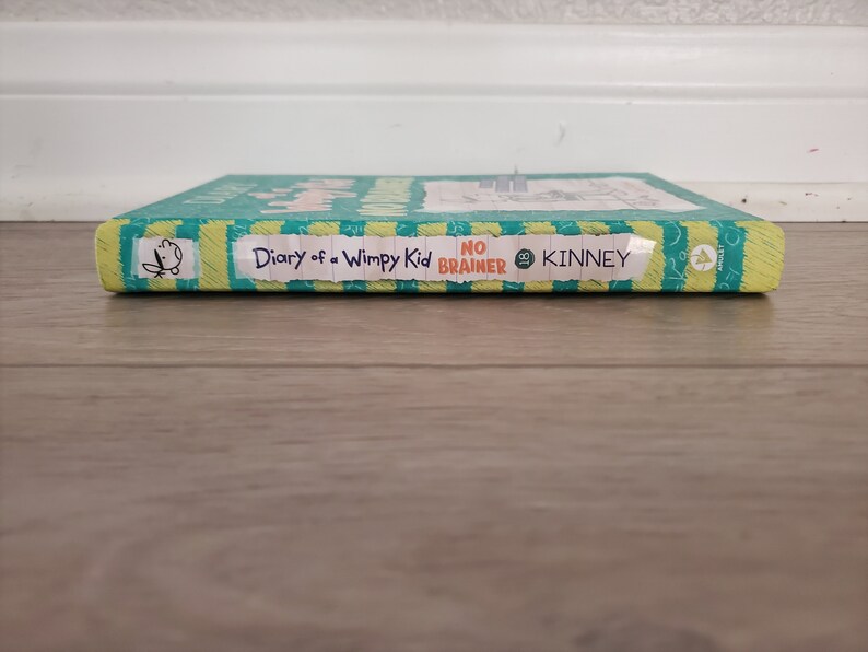 Diary of A Wimpy Kid (no Brainer) Jeff Kinney Hardcover Book - Etsy
