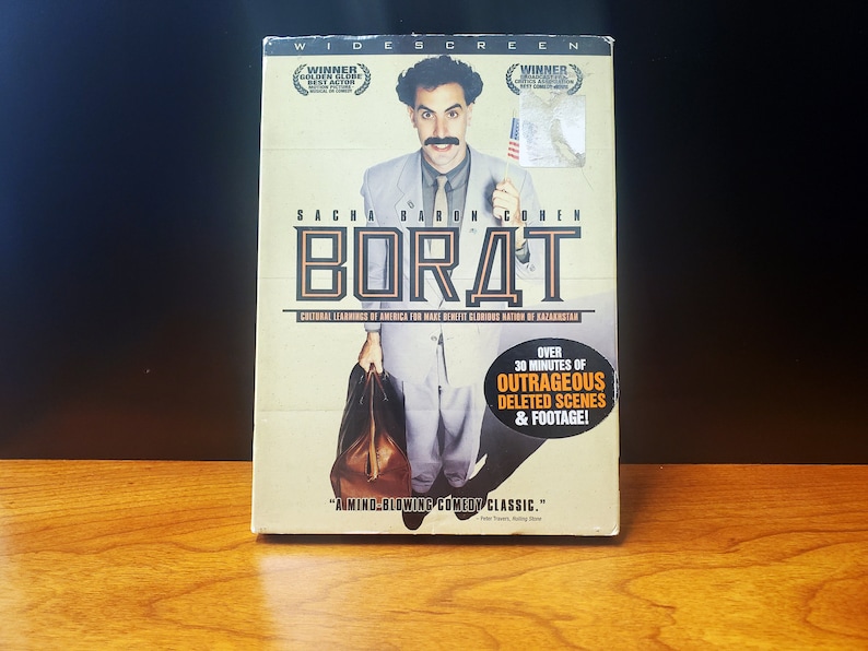 Borat - DVD Movie Film (shacha Baron Cohen) - Etsy