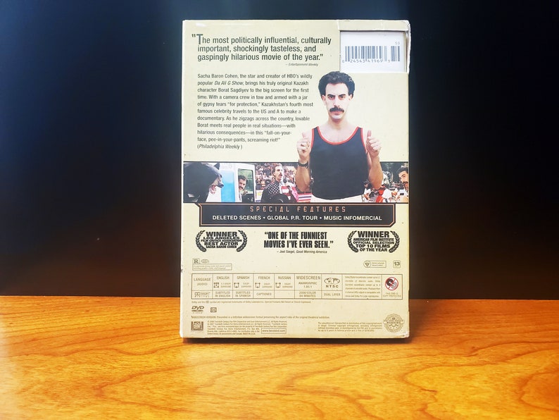 Borat - DVD Movie Film (shacha Baron Cohen) - Etsy