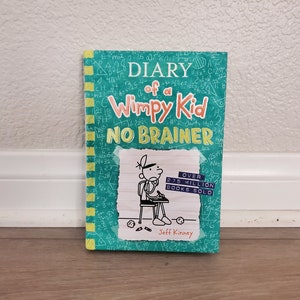 Diary of A Wimpy Kid (no Brainer) Jeff Kinney Hardcover Book - Etsy