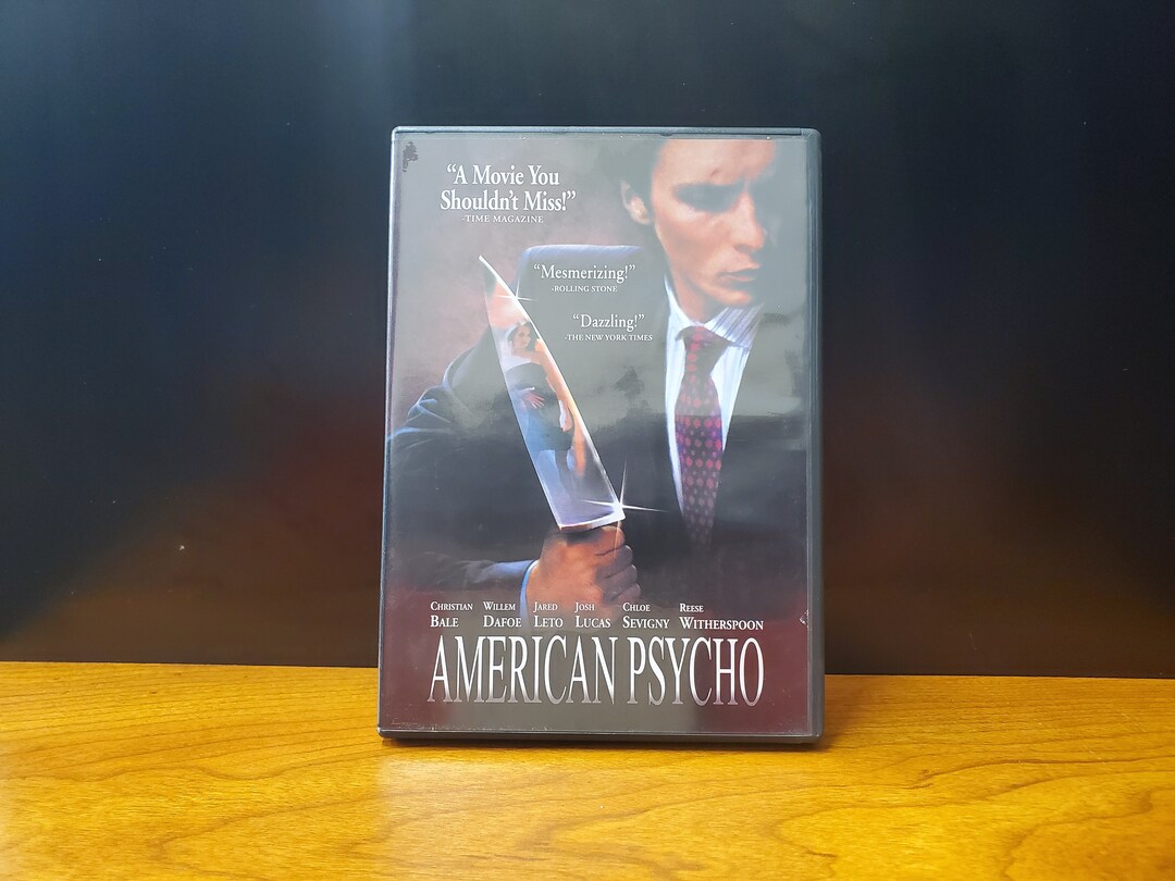 American Psycho DVD Movie Film christian Bale - Etsy