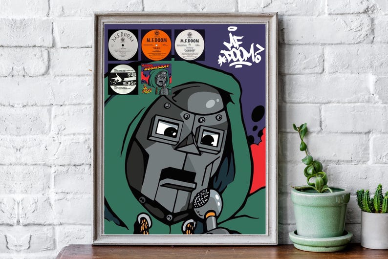 MF DOOM, Madvillain, Poster Print - Etsy
