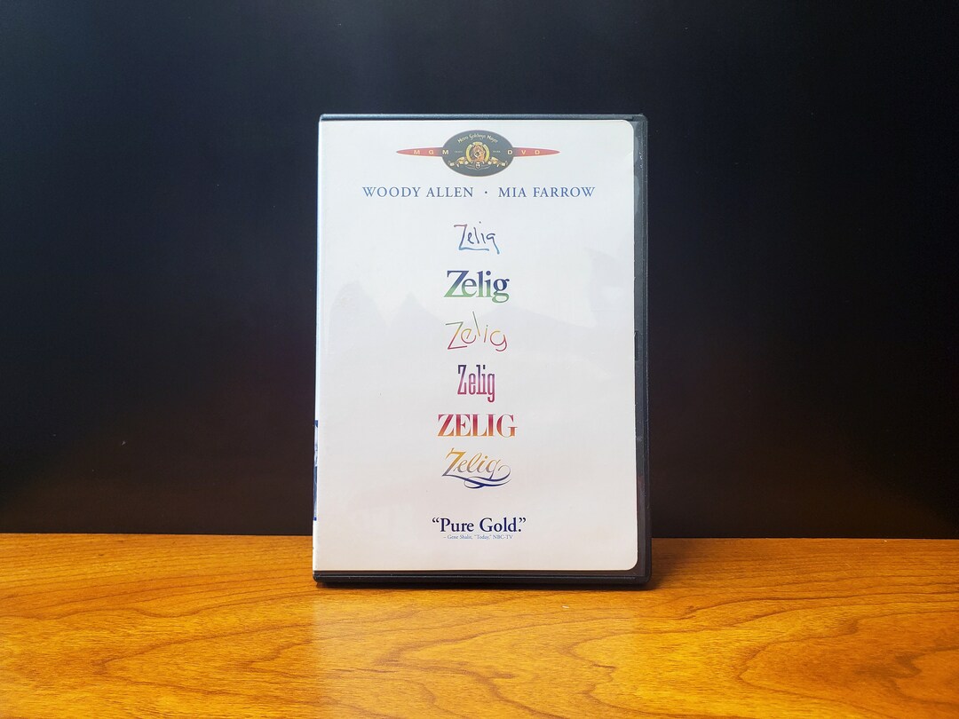 Zelig - DVD Movie Film (woody Allen, Mia Farrow) - Etsy
