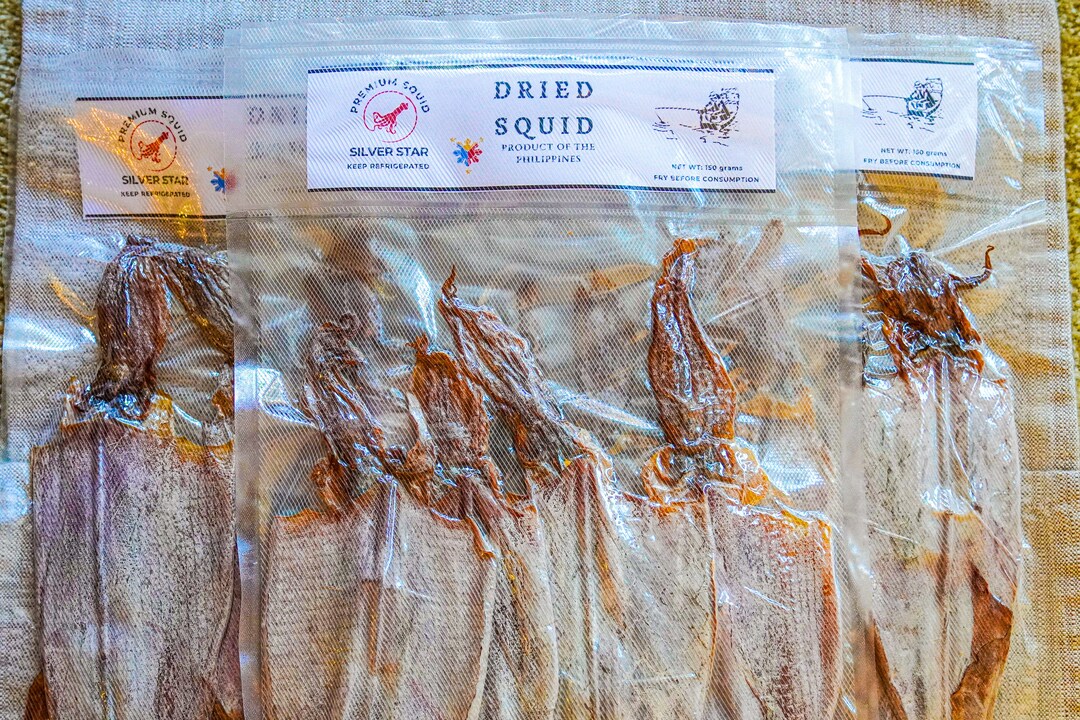 Dried Squid Large 150 Grams - Etsy