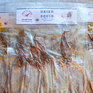 Dried Squid Large 150 Grams - Etsy