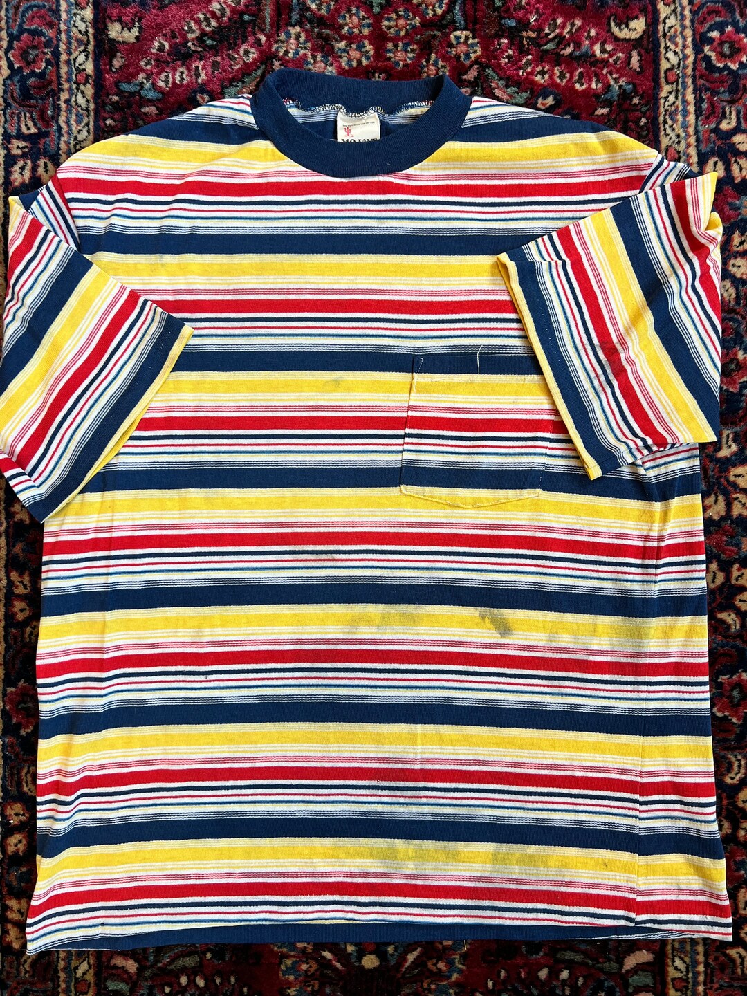 60s/70s Vintage Striped Surfer Shirt, Mojave Hang Ten - Etsy