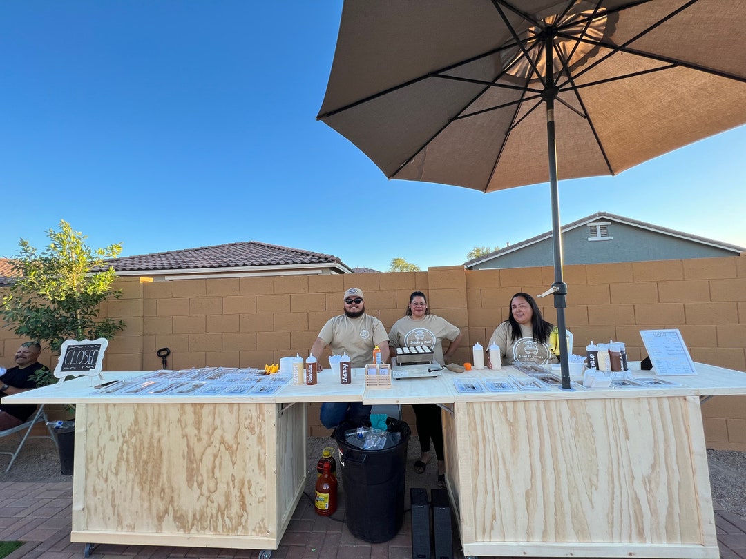 Wheeled Wonder: Portable Bar for Delicious Treats On-the-go! - Etsy