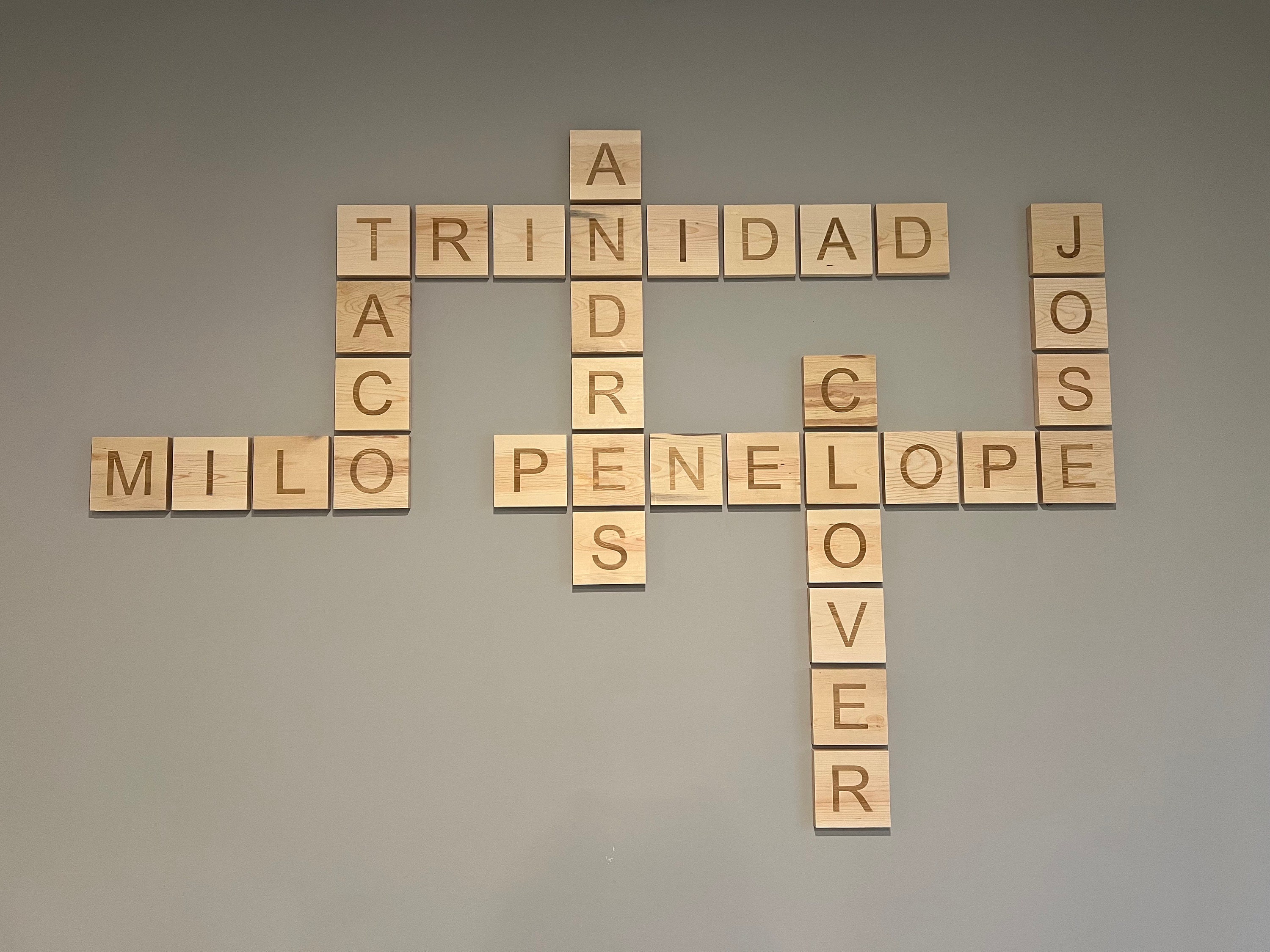 Engraved Wooden Name Tiles Custom Letter Tiles for Decor - Etsy