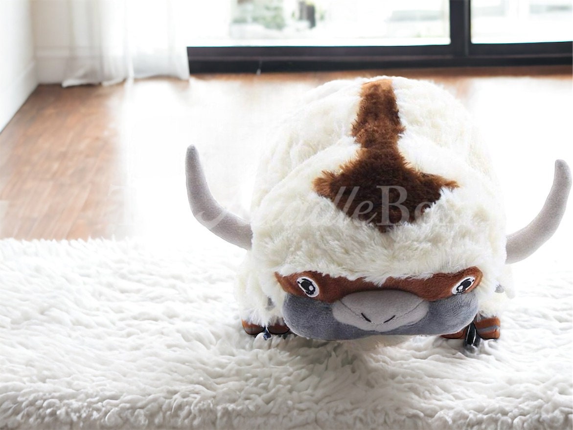 Appa Plush Anime Plush, Cute Gift for Anime Fan, 20 Inch Large Appa ...