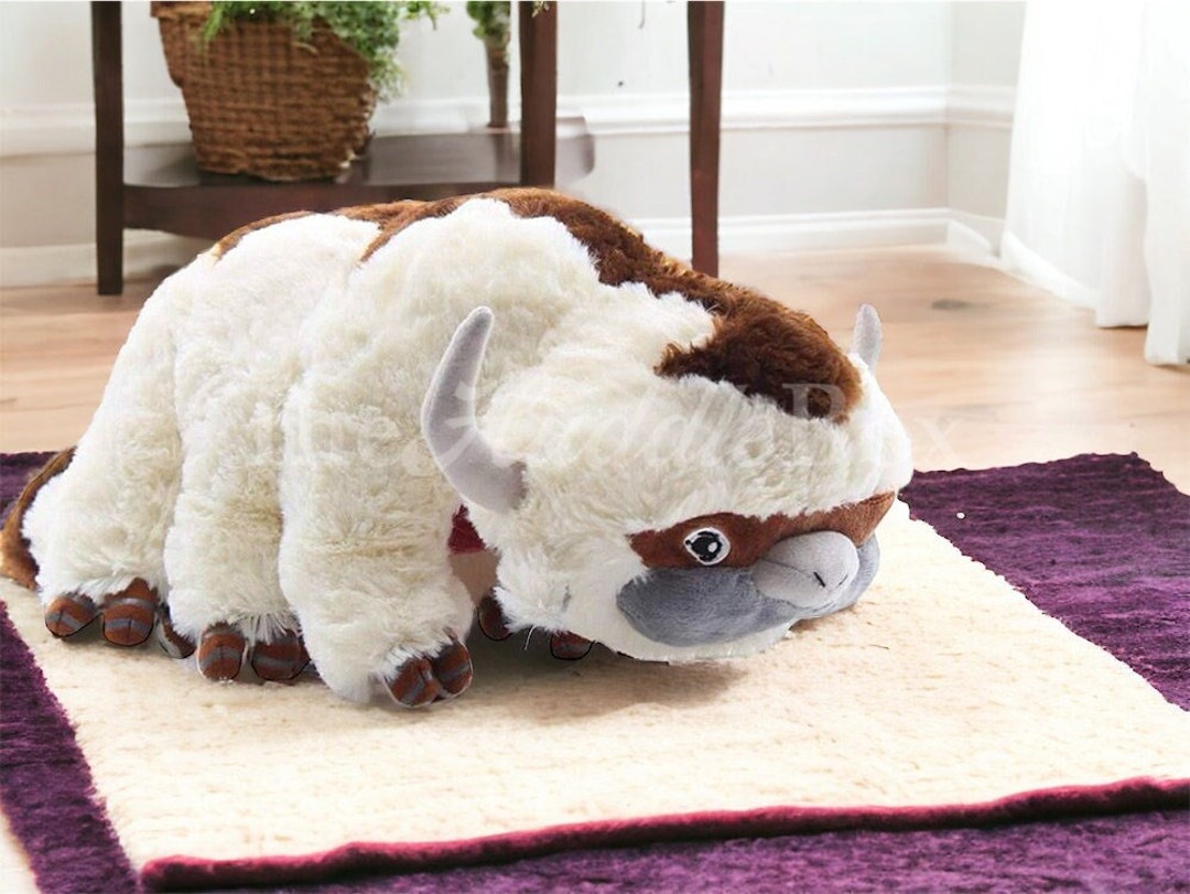 Appa Plush Anime Plush, Cute Gift for Anime Fan, 20 Inch Large Appa ...