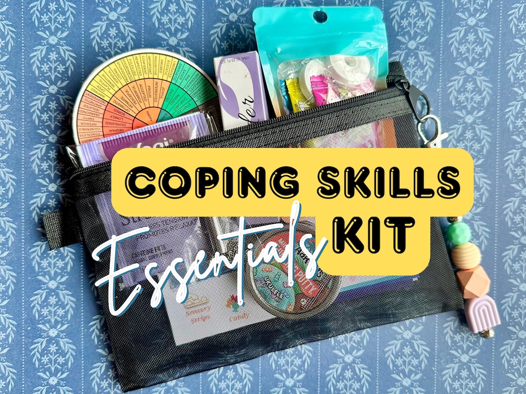 Coping Skills Essentials Kit - Mindfulness - Stress - Anxiety - Self ...