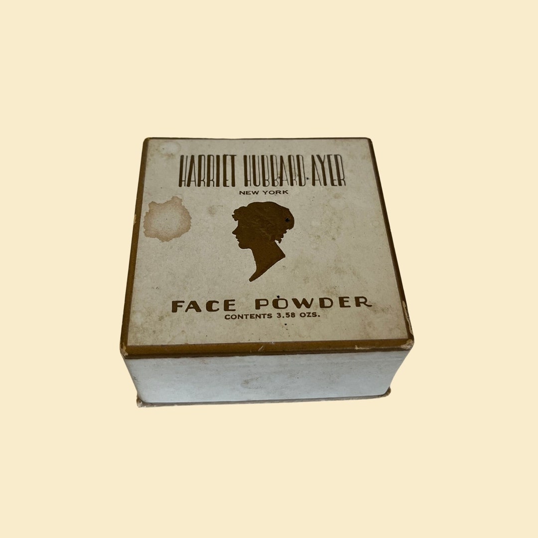 1920s Harriet Hubbard Ayer Face Powder, Vintage Peach Face Powder ...