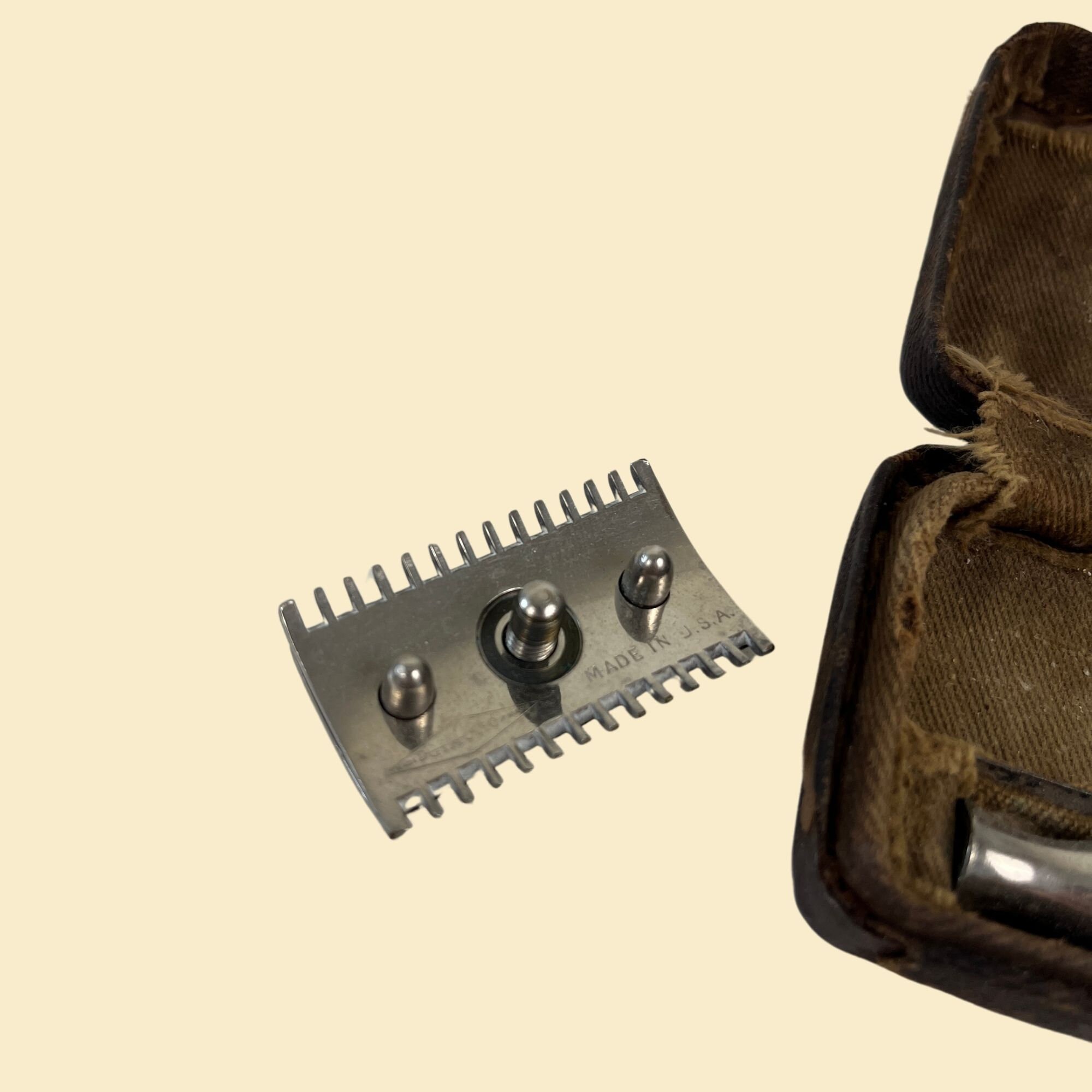 1910s-1920s Gillette Khaki Set Shaving Kit, Vintage/antique Men's Shave ...