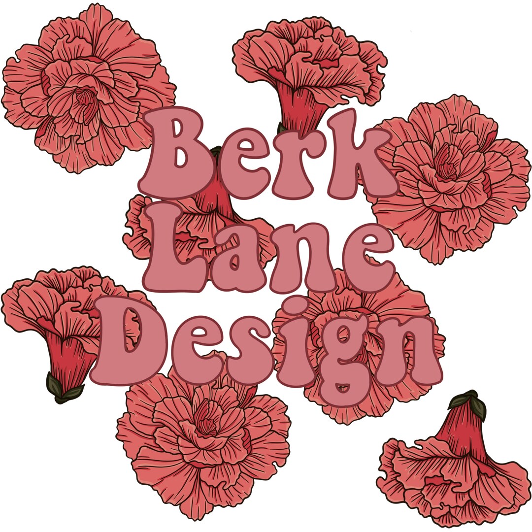 Carnation Floral DIGITAL Download Seamless Repeating Pattern - Etsy