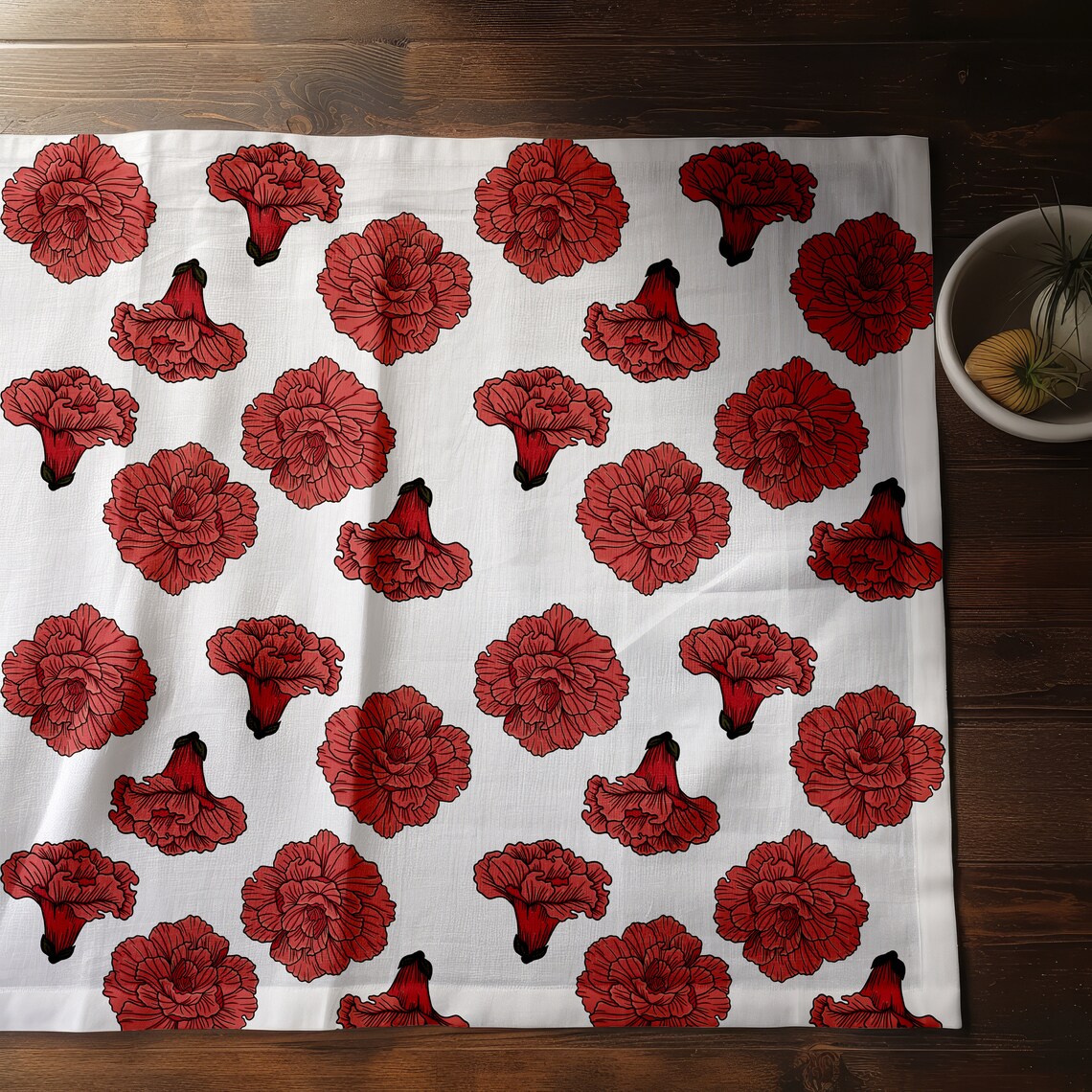 Carnation Floral DIGITAL Download Seamless Repeating Pattern - Etsy