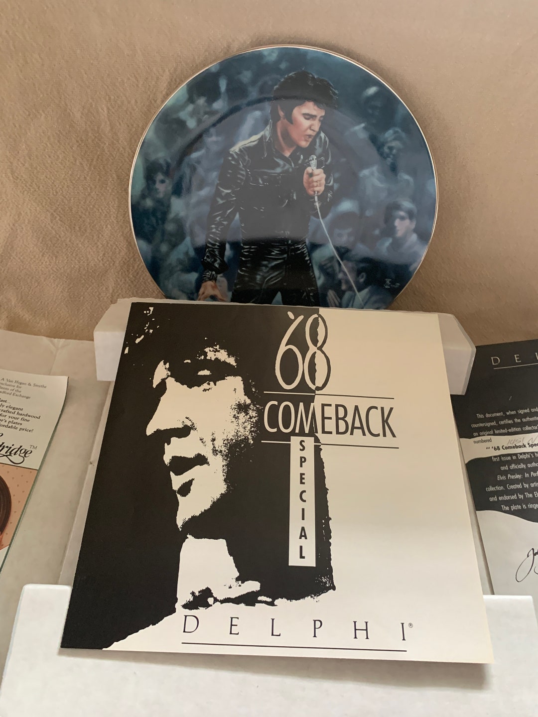 1990 Delphi Elvis '68 Comeback Special Limited Edition I'm All Shook up ...