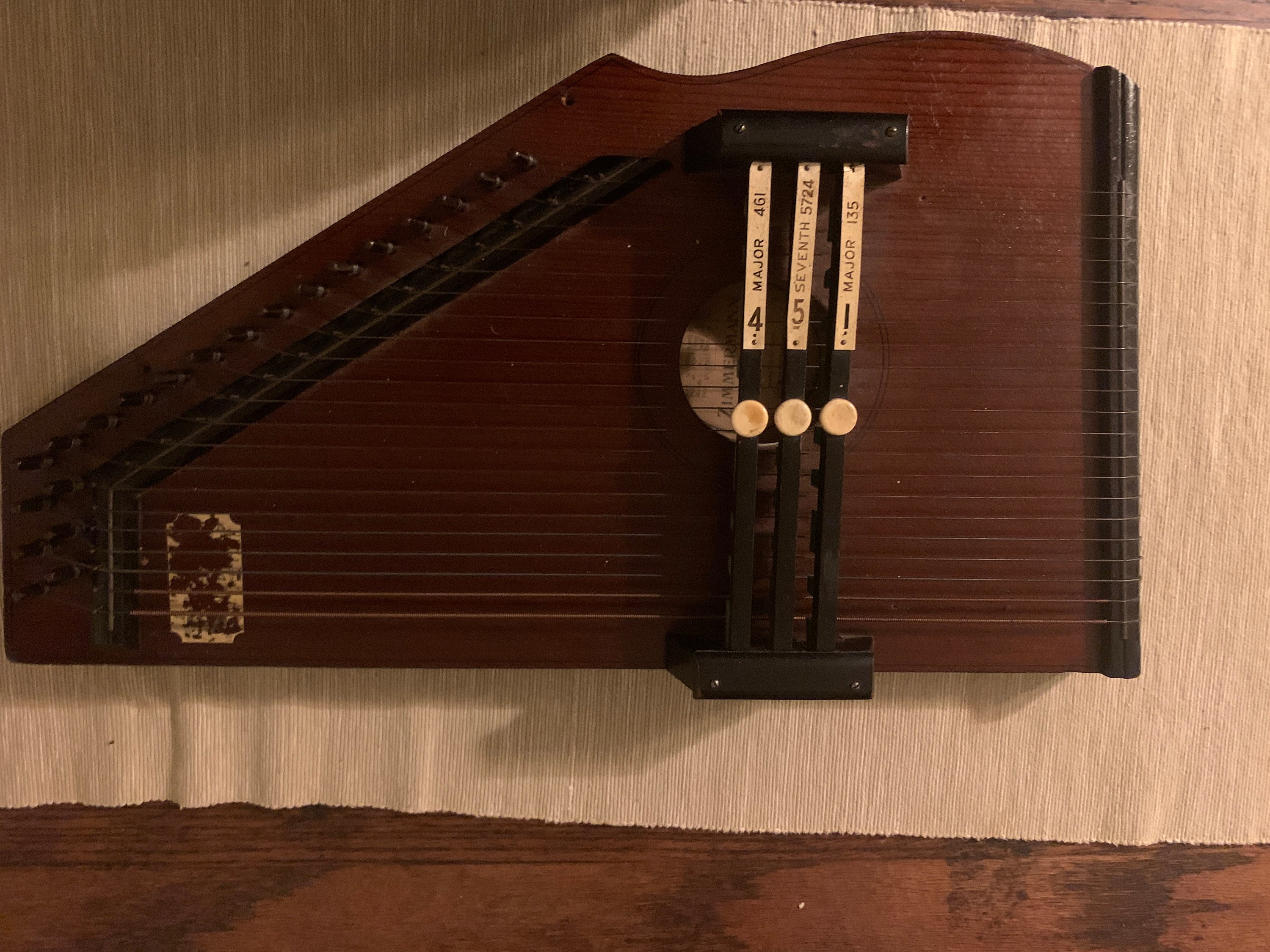 Antique Zimmermann Miniature Auto Harp - Etsy