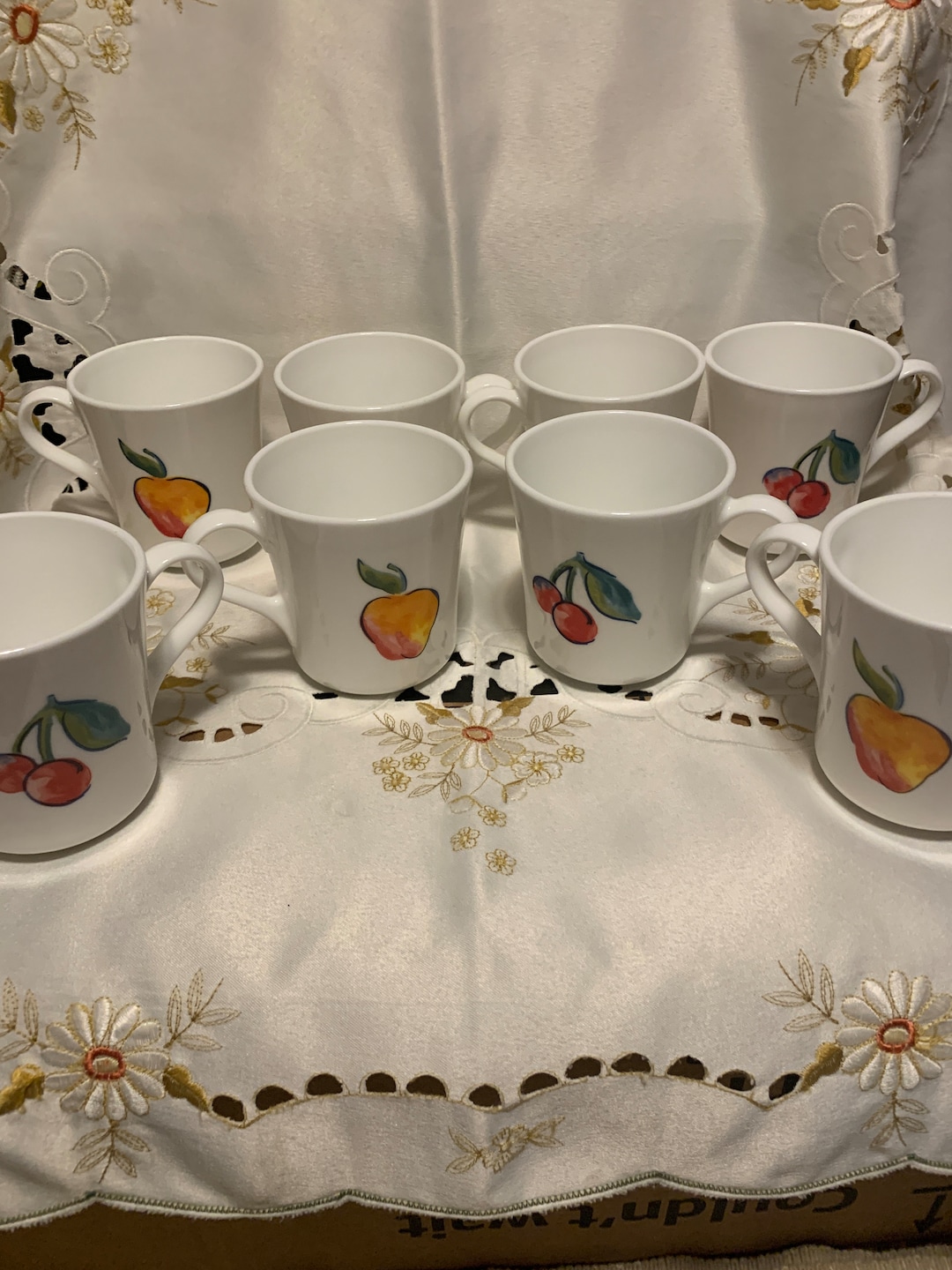 Set of 8 Vintage Corning Ware Coffee Cups - Etsy
