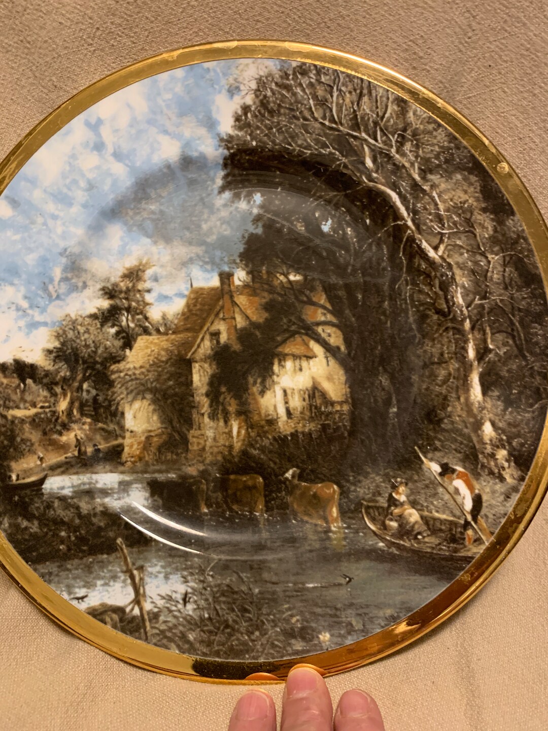 Vintage Sandringham Display Plate Wall Hanging - Etsy