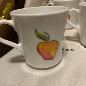 Set of 8 Vintage Corning Ware Coffee Cups - Etsy