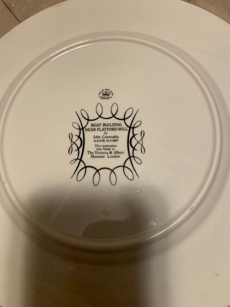 Vintage John Constable the Cornfield Decorative Plate Wall Hanging by ...