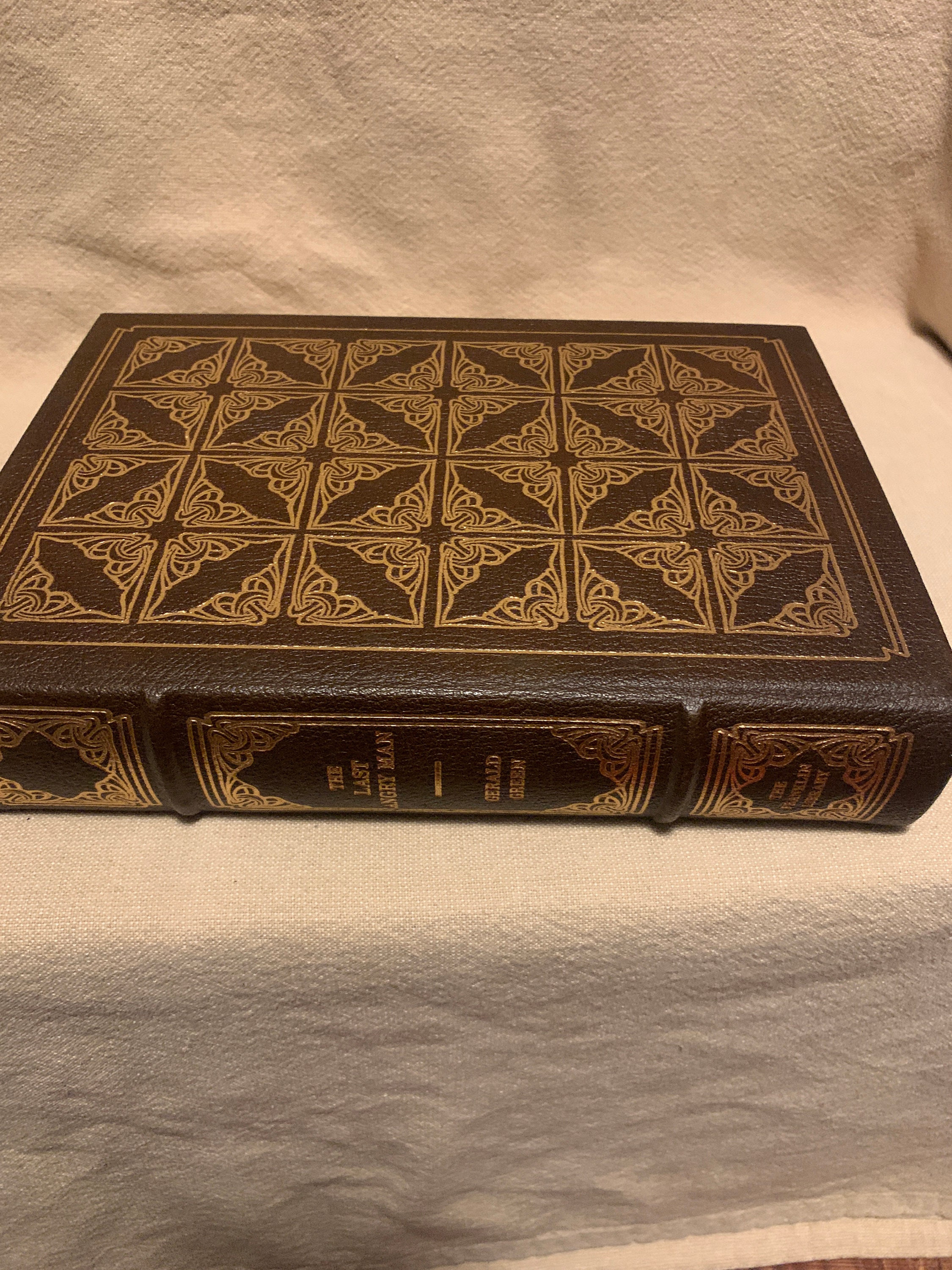Beautiful 1977 Leatherbound Franklin Library Signed the Last Angry Man ...