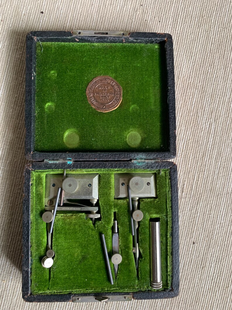 Vintage Alteneder & Sons Drafting Set - Etsy