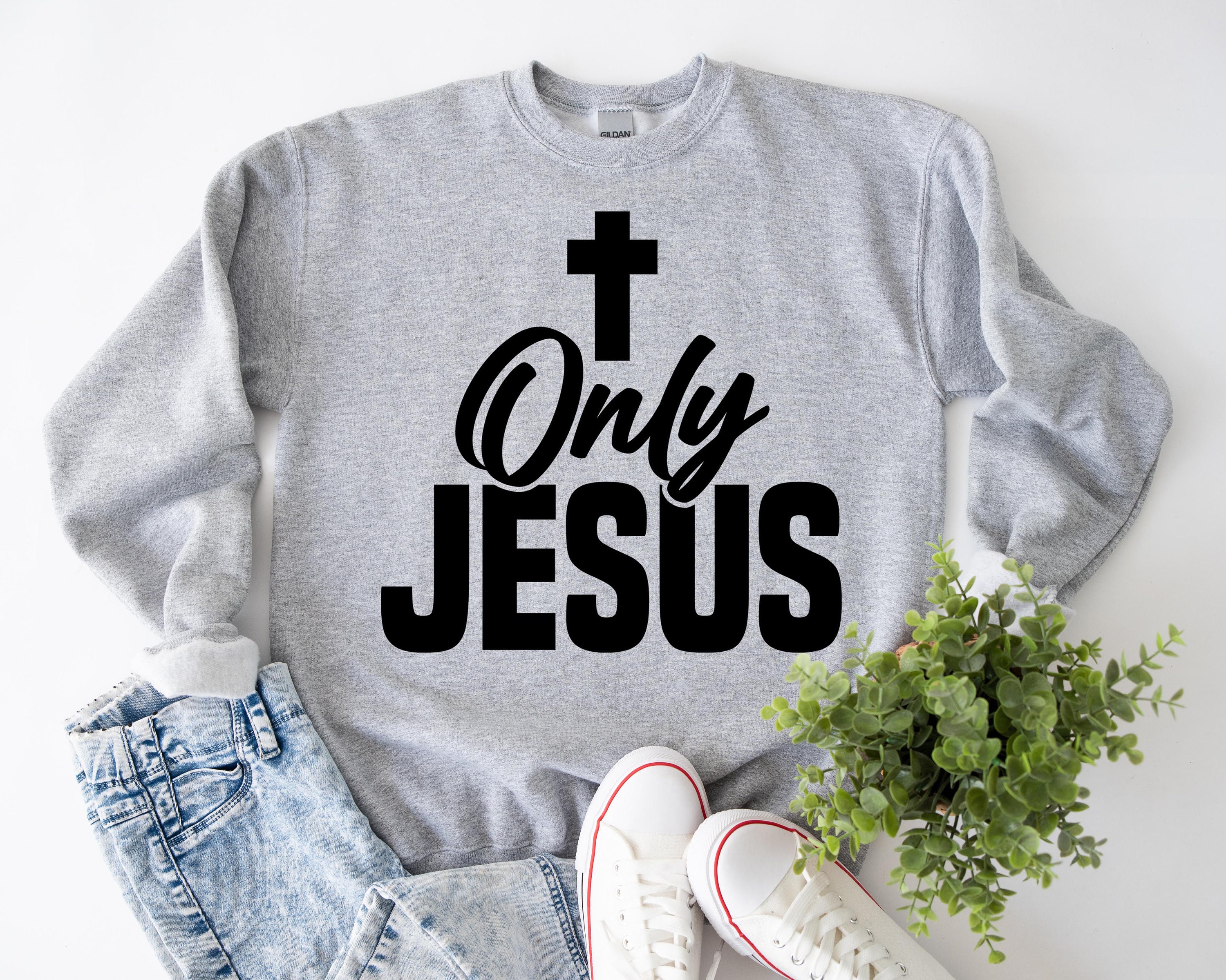 Only Jesus SVG, Jesus Christ Crucifix SVG, Jesus Christ Silhouette Svg ...