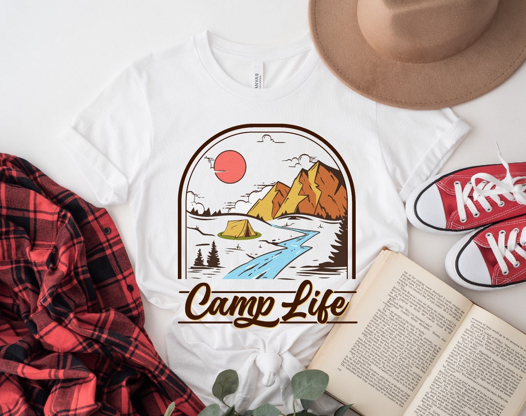Camp Life SVG, Adventure Camper SVG, Let's Go to Camp SVG, Camping Crew ...