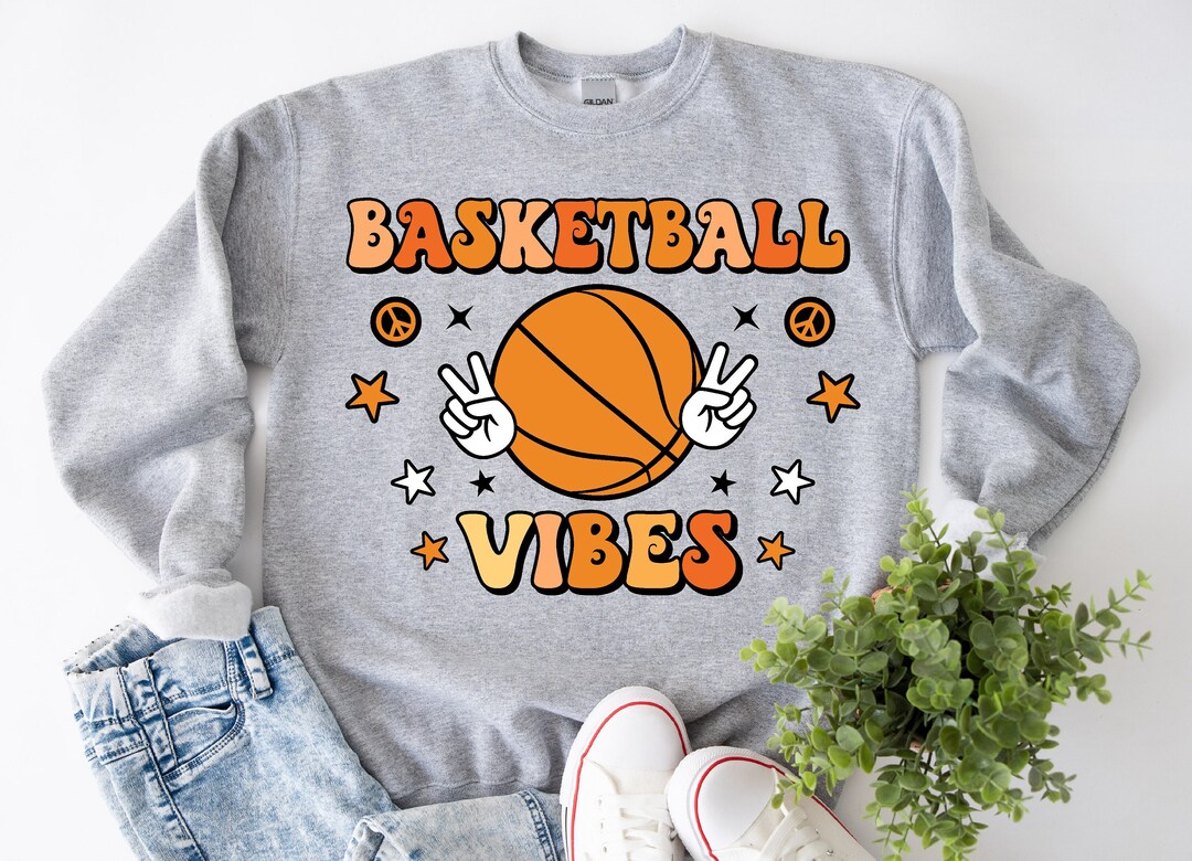 Basketball Vibes SVG, Basketball Game Day PNG, Basketball Ball SVG ...