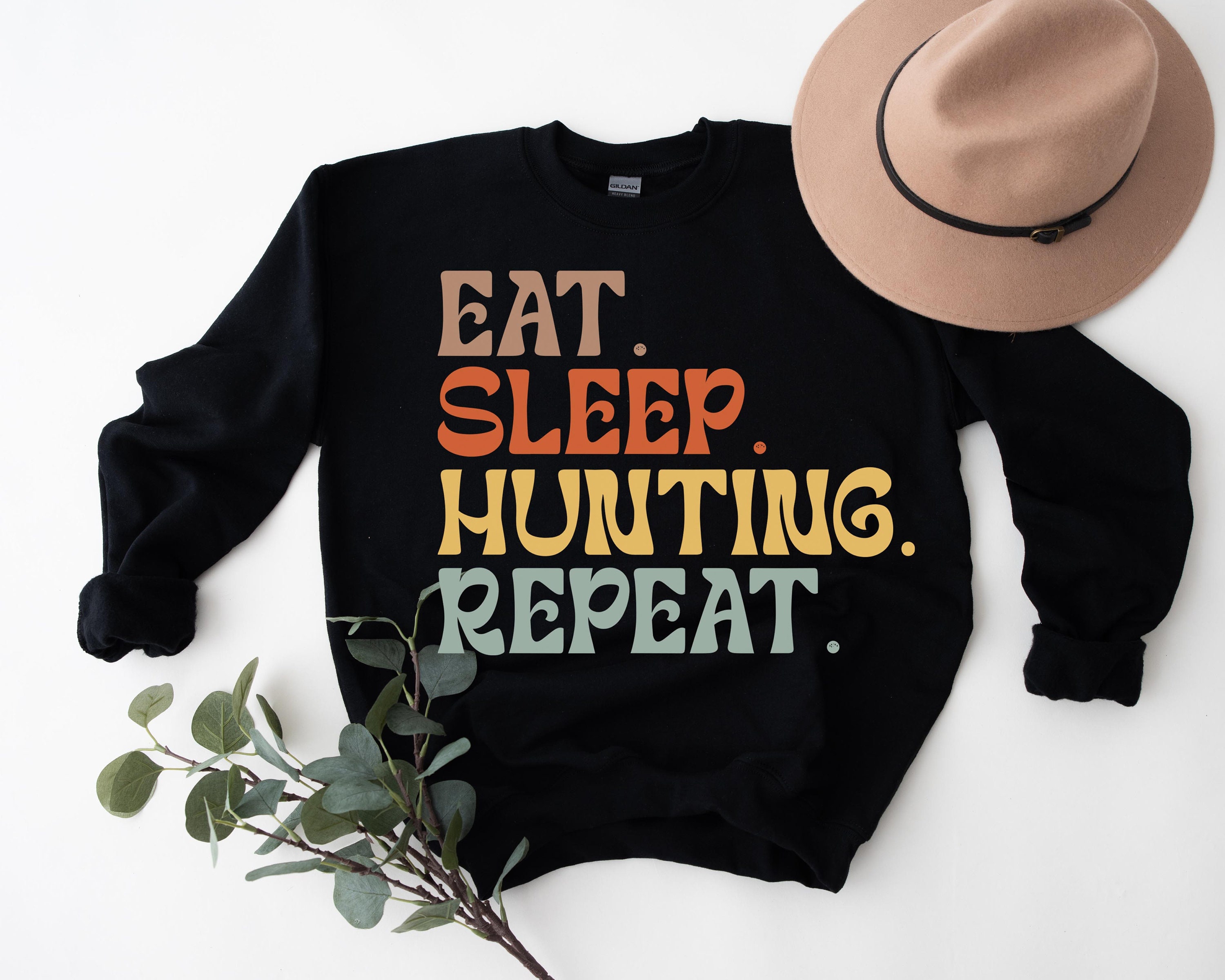 Eat Sleep Hunting Repeat SVG Repeat PNG Gift for Her Gift - Etsy