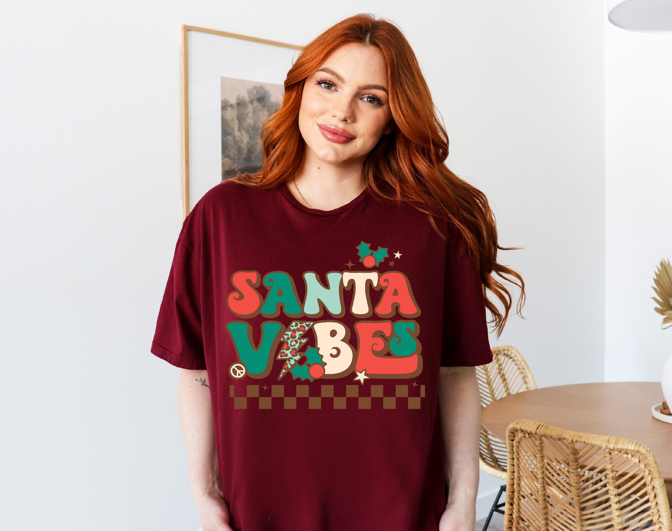 Santa Vibes SVG, Santa Claus SVG, Ho Ho PNG, Christmas Santa Claus Svg ...